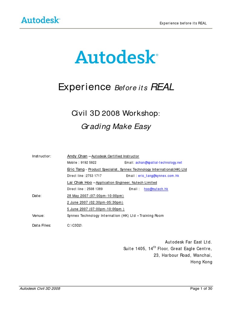 Grading | PDF | 3 D Computer Graphics | Auto Cad