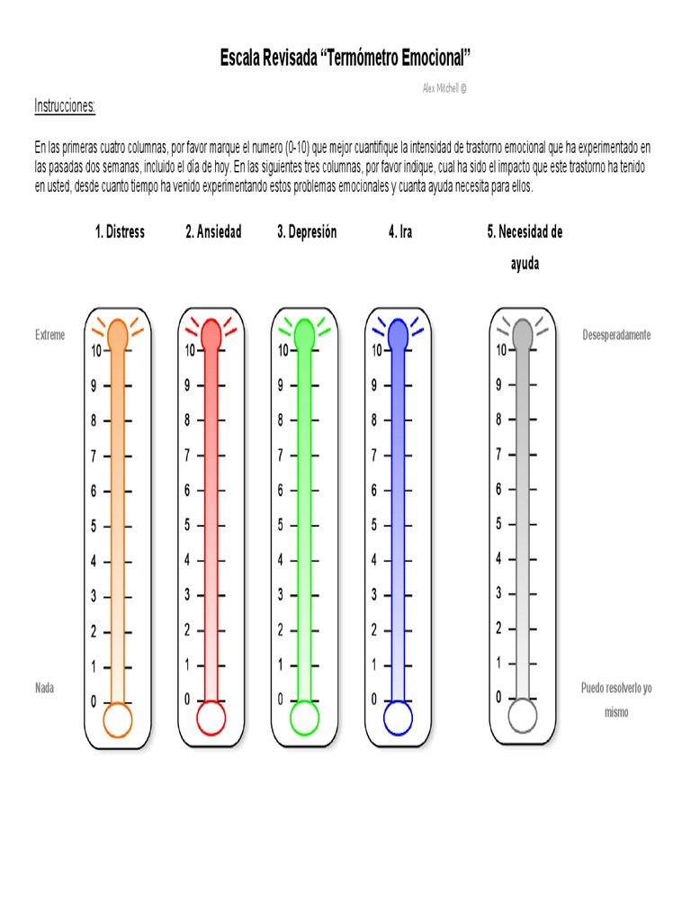 Test Termometro Estres | PDF