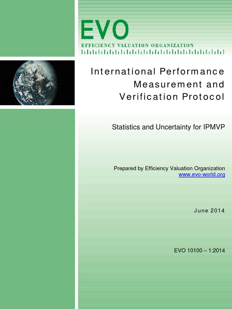 IPMVP StatisticsUncertainty 2014 | PDF | Coefficient Of Variation ...