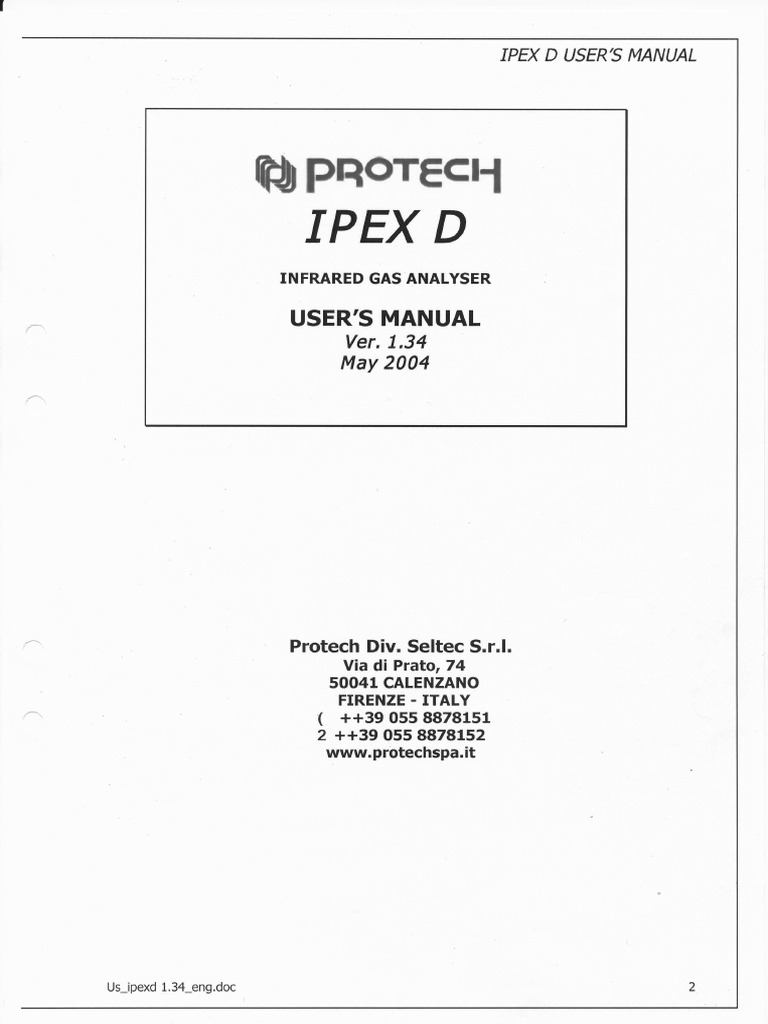 Protech IPEX D PDF | Download Free PDF | Electrical Connector | Printer (Computing)
