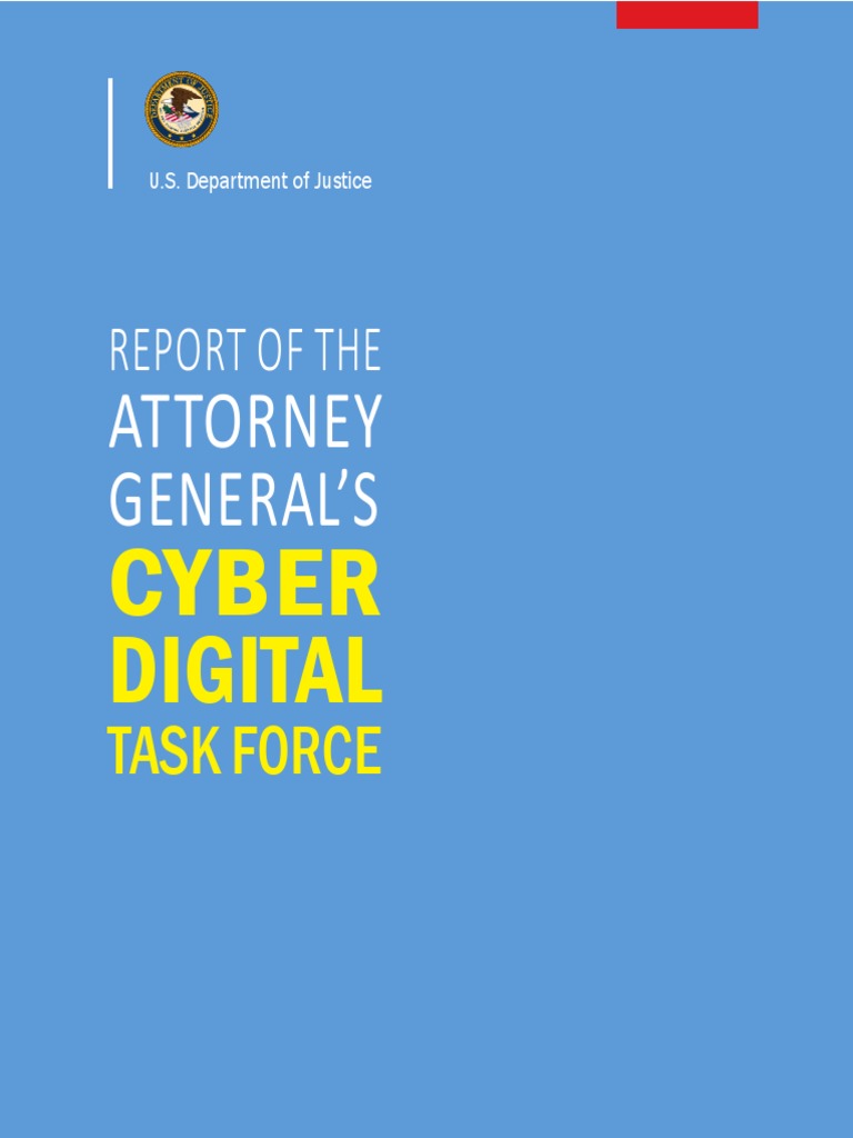 Cyber-Digital Task Force Report | Federal Bureau Of Investigation ...