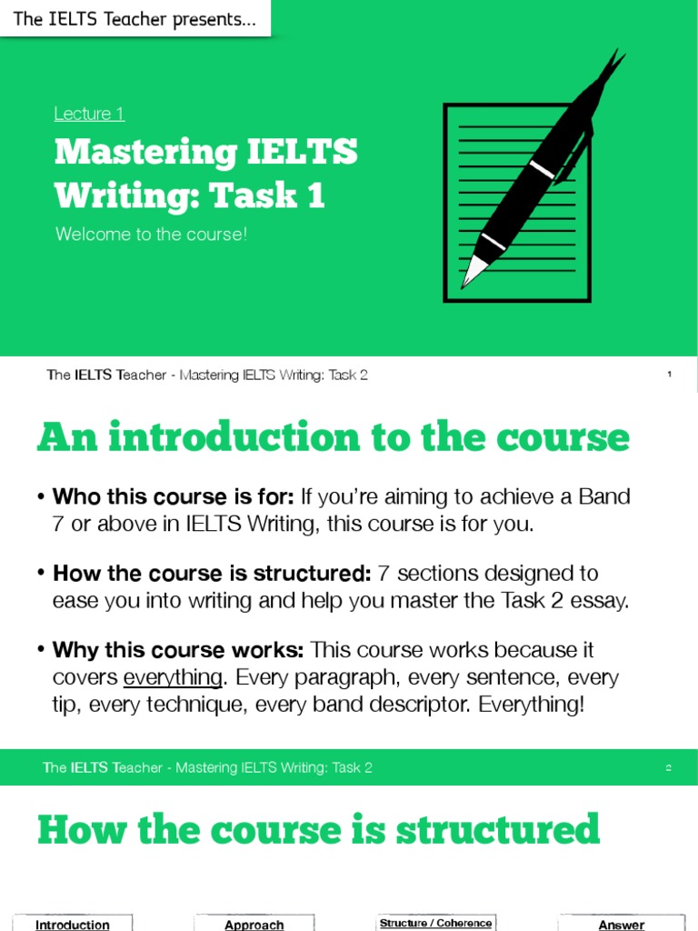 Mastering IELTS Writing Task 2 PDF Ebook | PDF | International English ...