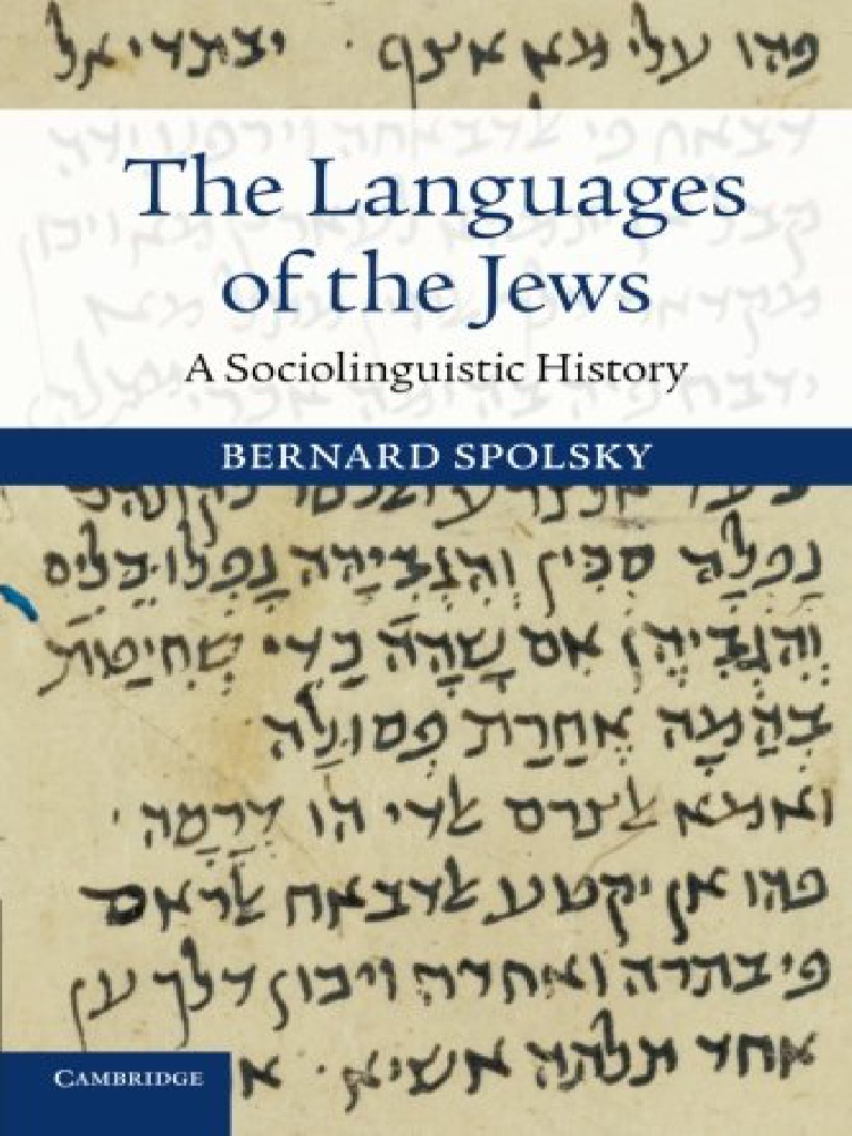 The Languages of The Jews A Sociolinguistic History | PDF | Jews ...