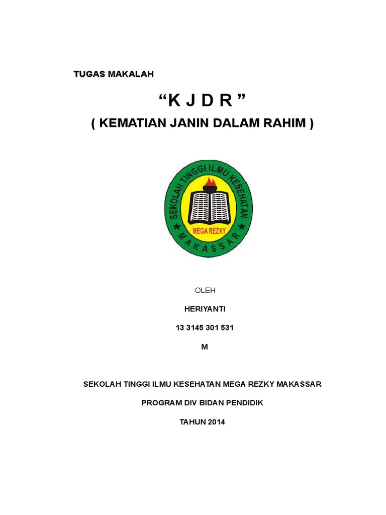 Makalah KJDR | PDF
