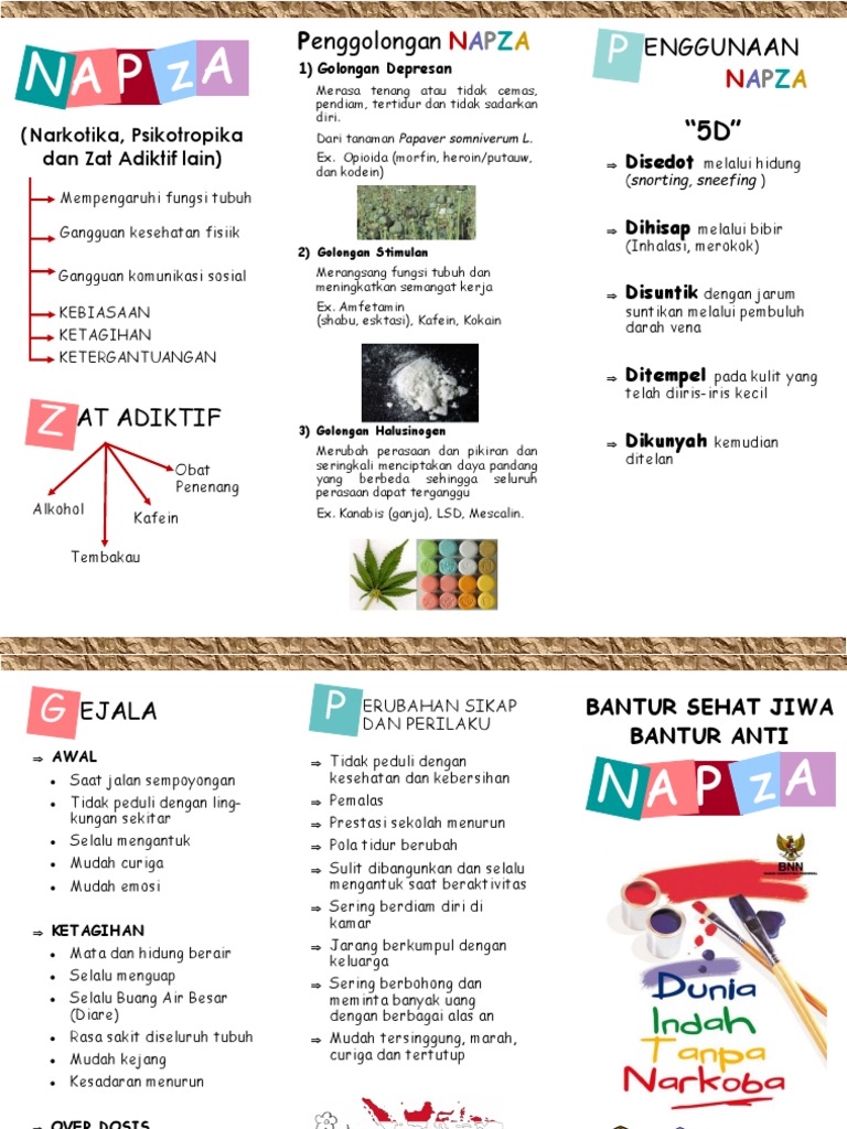 Leaflet Napza | PDF