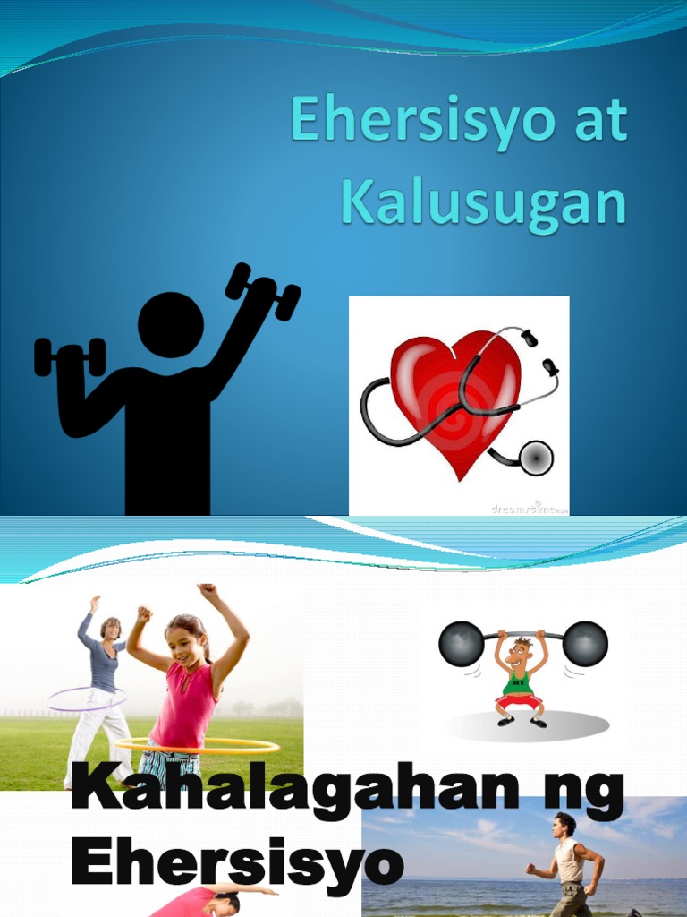 Ehersisyo at Kalusugan | PDF