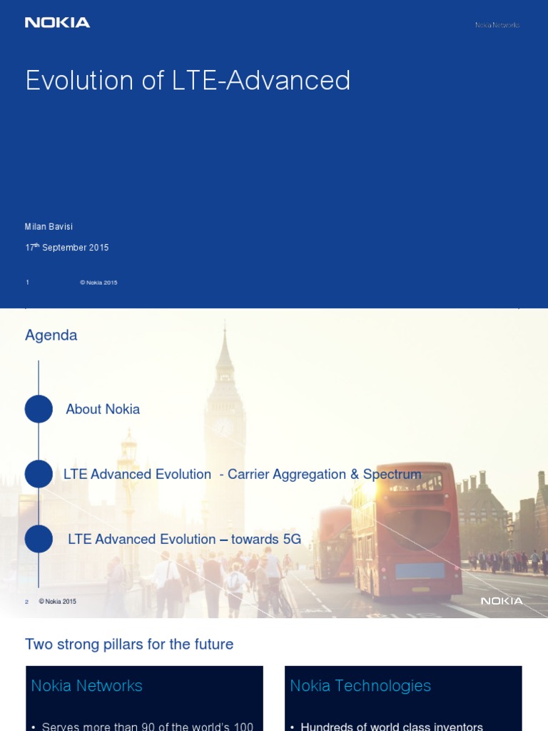 Evolution of LTE-Advanced | PDF | Lte Advanced | Lte (Telecommunication)
