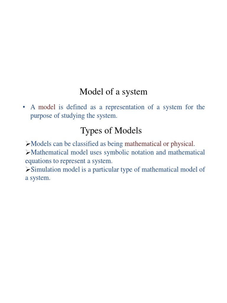 3 Types of Model | PDF