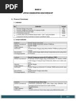 Tabel Indikator Kesehatan Kesling | PDF