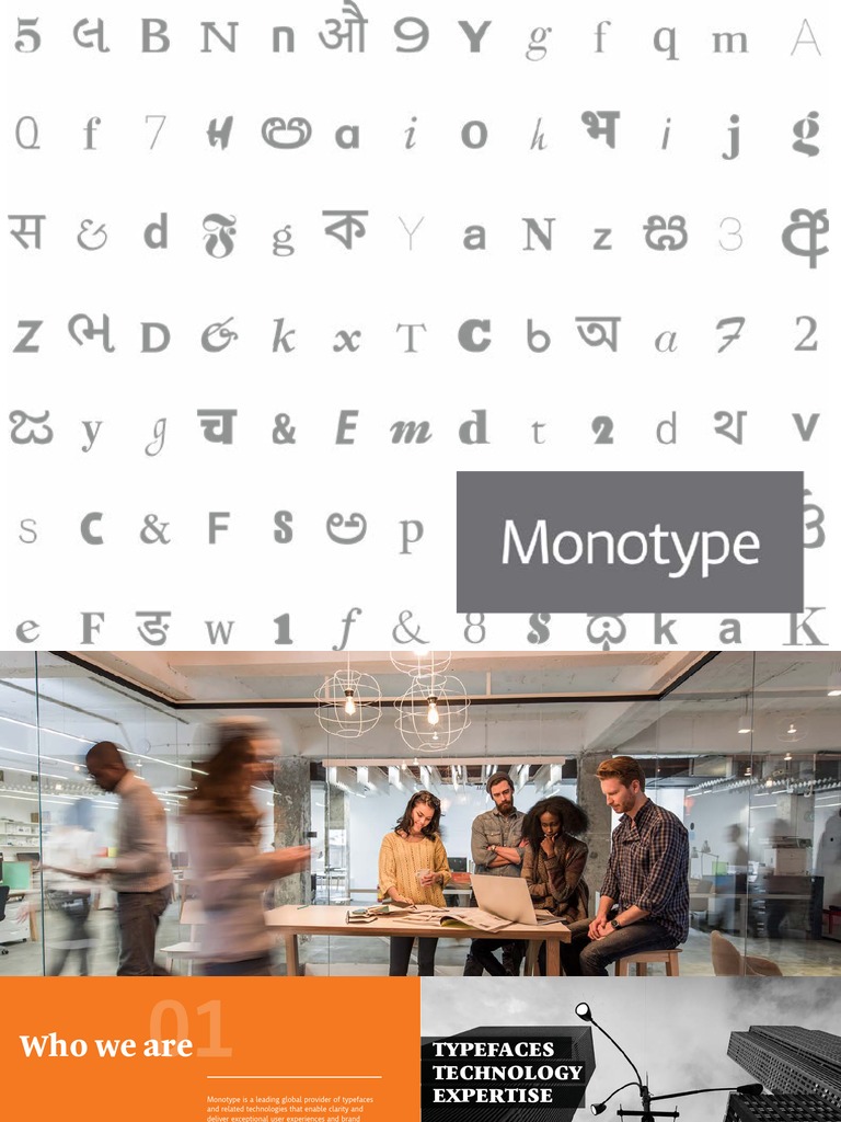 Brochure - Monotype Solutions India Pvt. Ltd. | PDF | Typefaces | Typography