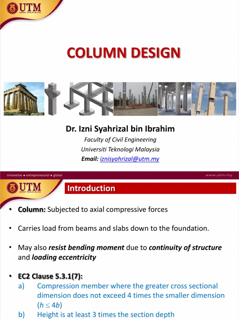 RC Columns | Download Free PDF | Buckling | Beam (Structure)