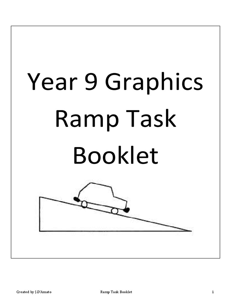 Year 9 Graphics Ramp Task Booklet | PDF | Computer Aided Design | Graphics