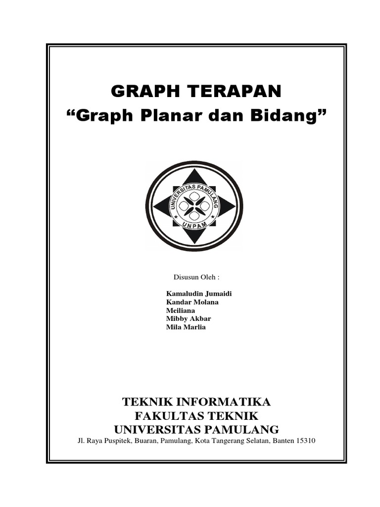 Cover Graph Terapan | PDF