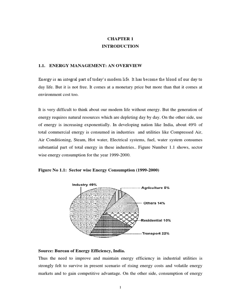 11 Chapter 1 | PDF | Efficient Energy Use | World Energy Consumption