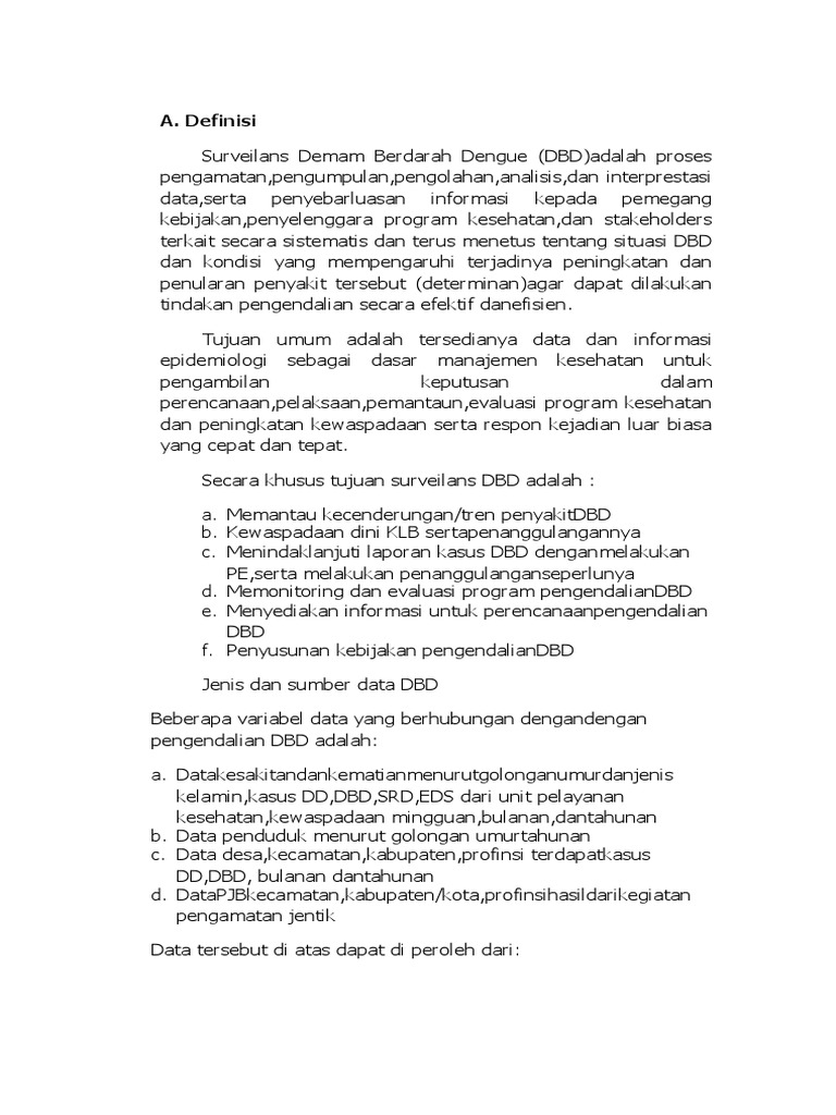 Pedoman Internal DBD | PDF