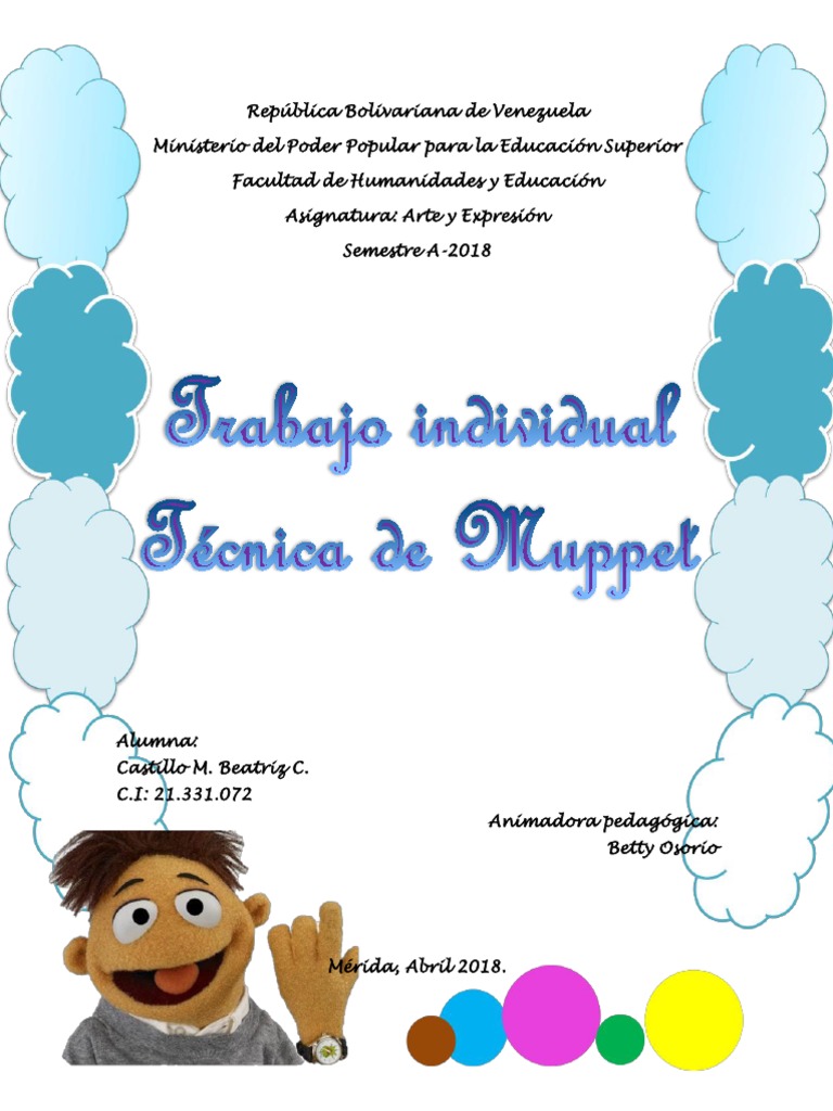 Trabajo Individual Muppets | PDF | Los Muppets | Radio