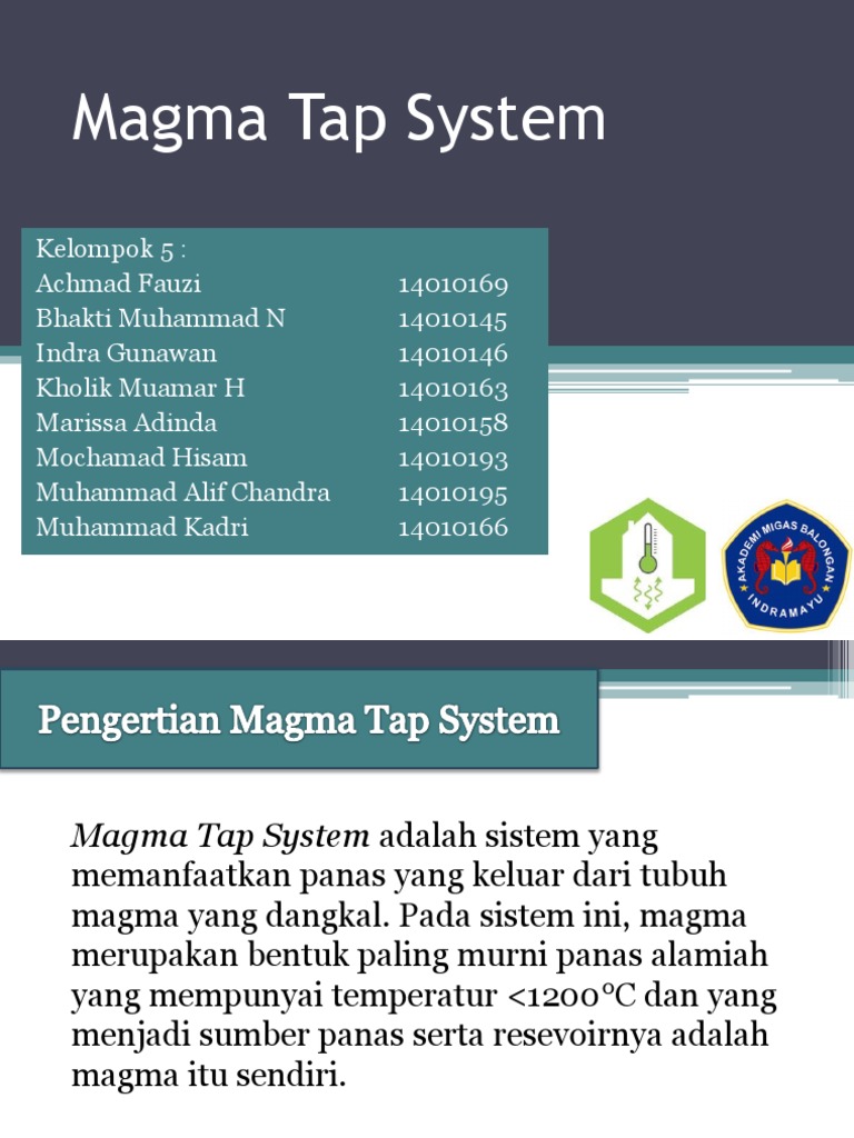 Magma Tap System | PDF