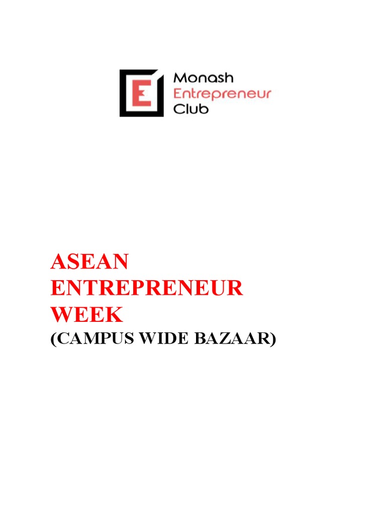 Student Vendor Proposal 2018 | PDF | Foods