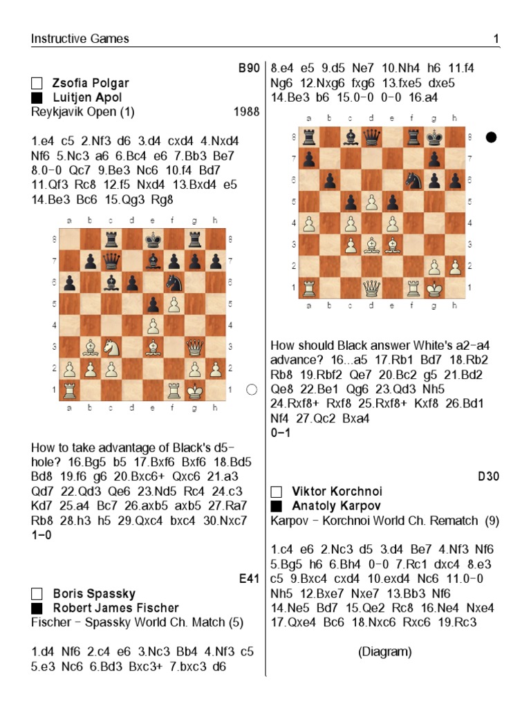 Priyome (Instructive Games) | PDF | Chess Theory | Chess Openings