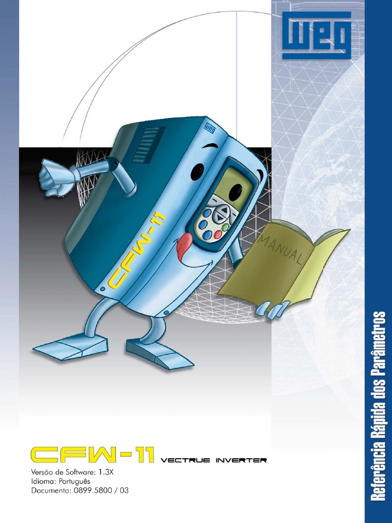 CFW-11 Ref Rápida Parâmetros | PDF | Espaço-tempo | Taxas temporais