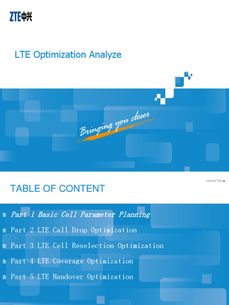 Lte Network Optimization Download Free Pdf Antenna Radio