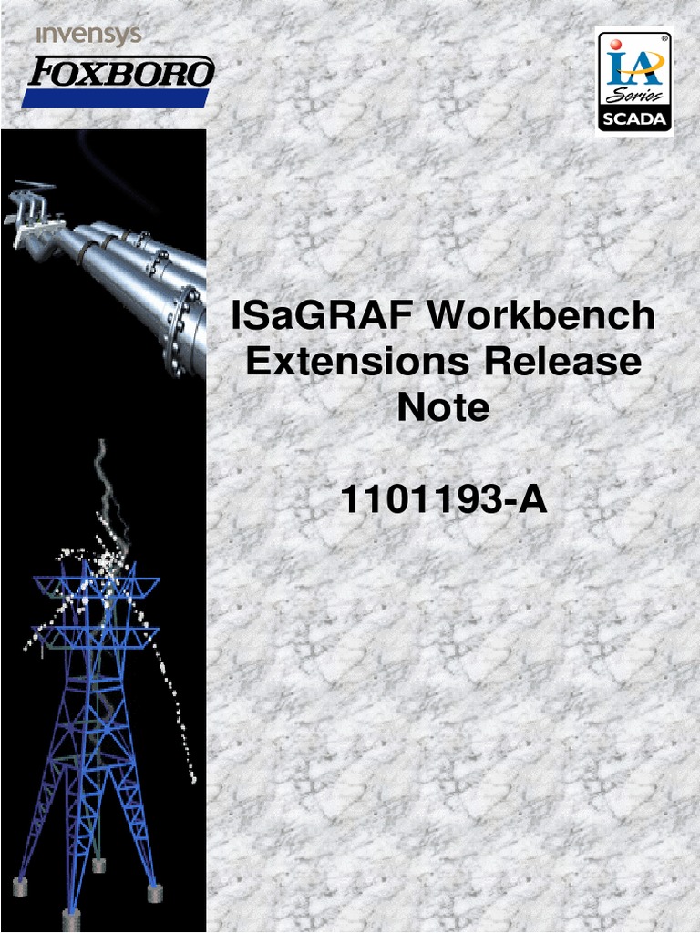 Isagraf Workbench Extensions Release Note 1101193-A | PDF | Scada | Computer File