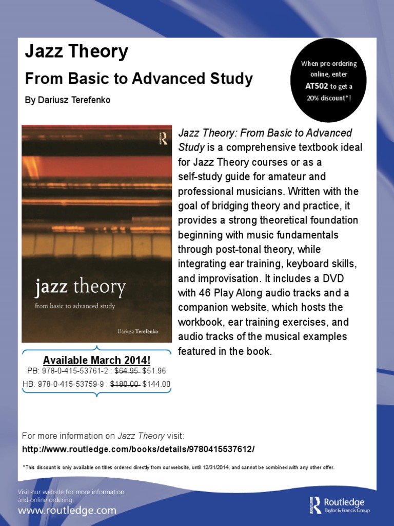 Jazz Theory From Basic To Advanced Study | PDF | Cognition | Learning