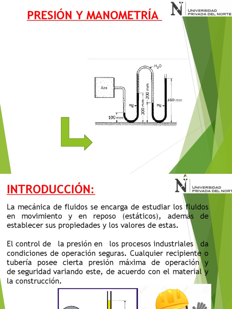 Presion y Manometria - Final | PDF | Medida de presión | Presión