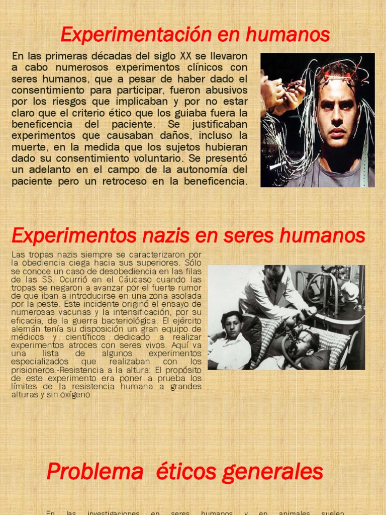 Experimentación en Humanos | PDF | Ciencia cognitiva | Teorías filosóficas