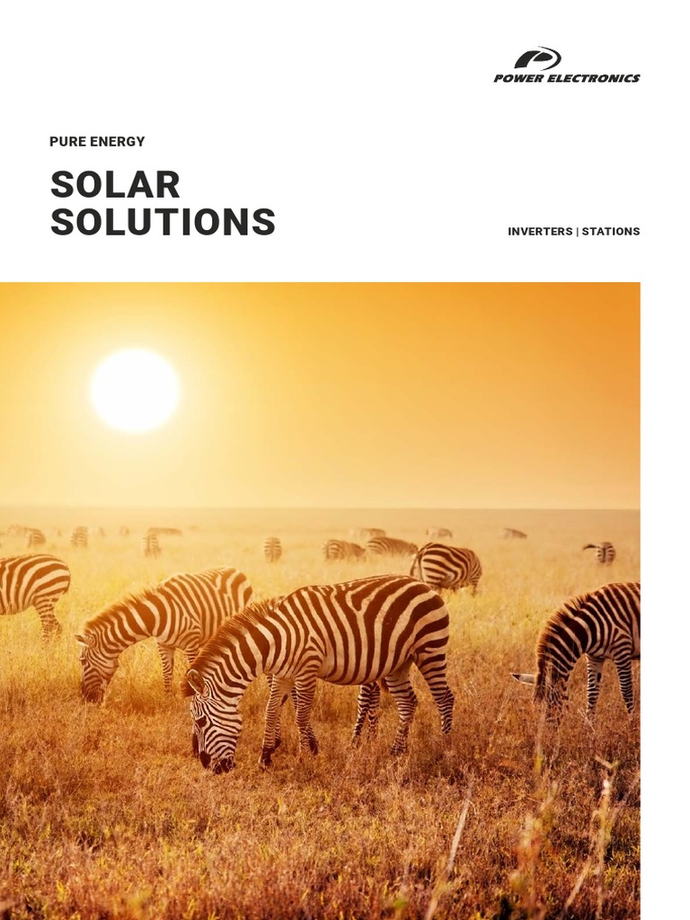 Solar Brochure 20180615 Def | PDF | Power Electronics | Power Inverter