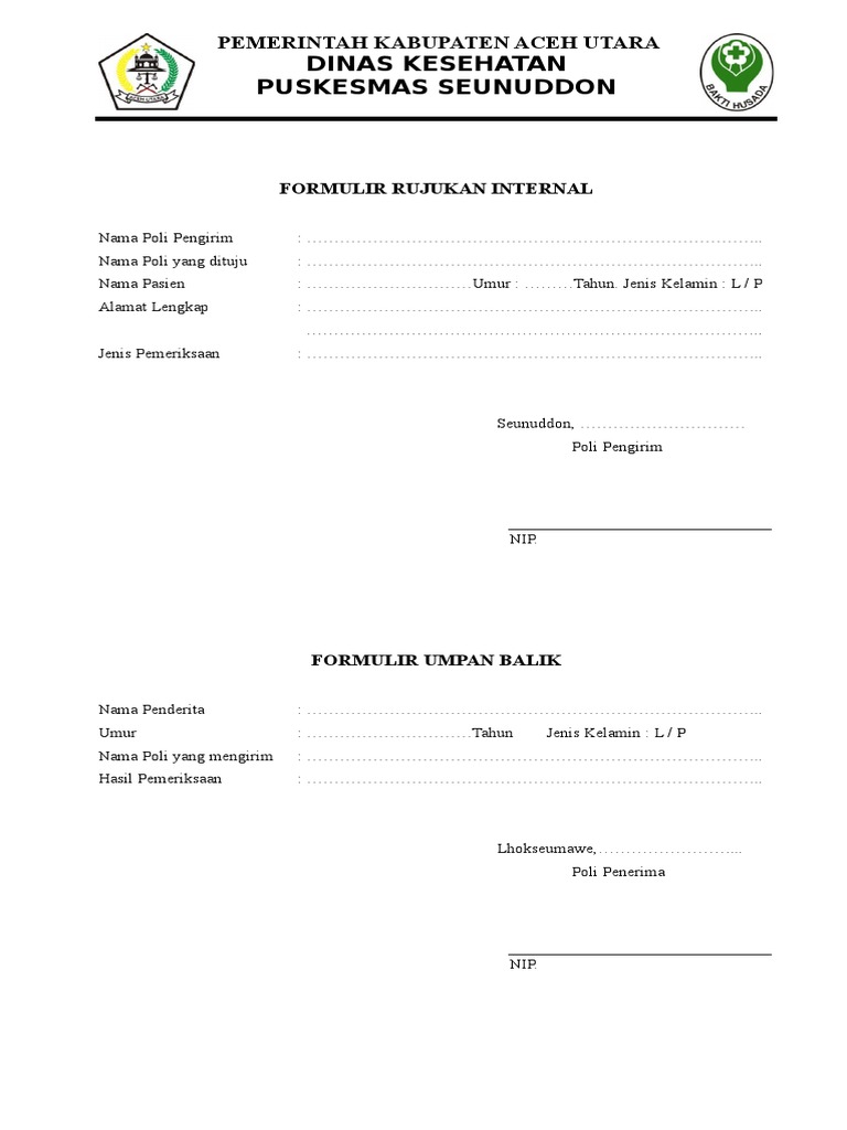 Rujukan Internal | PDF