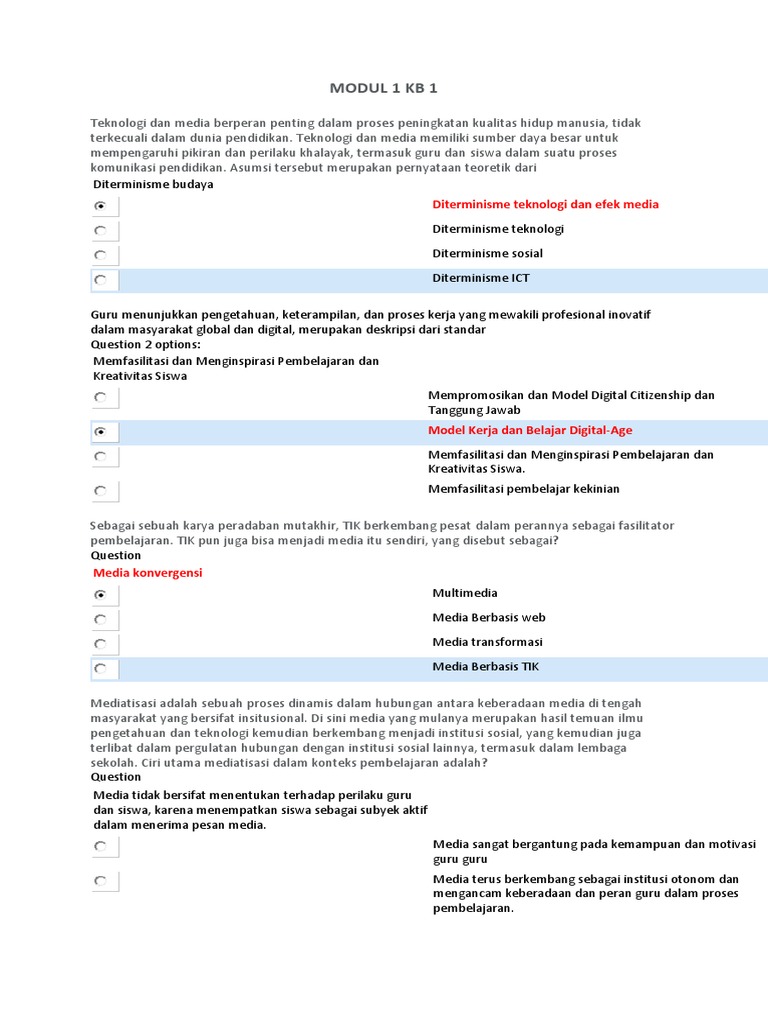 Rangkuman KB 2 | PDF