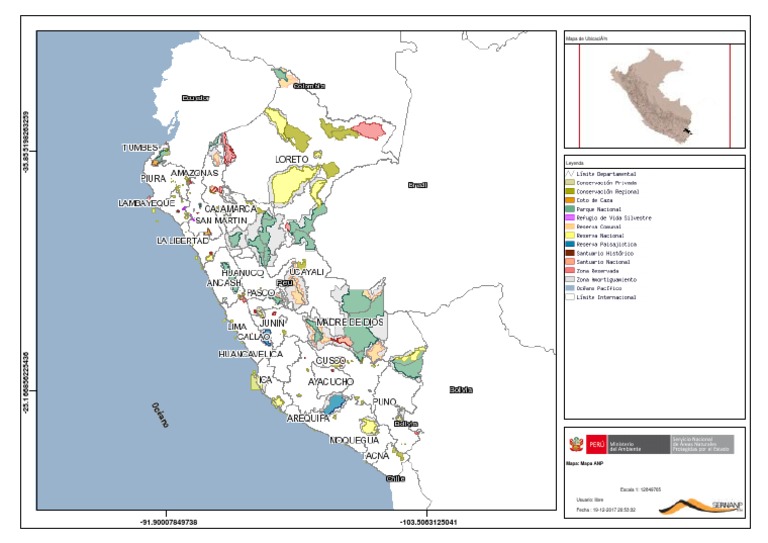 Mapa de ANP - Peru | PDF