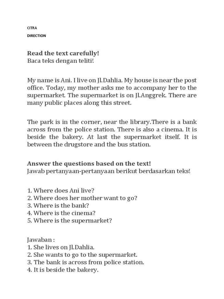 Tugas Basing Citra | PDF | Business