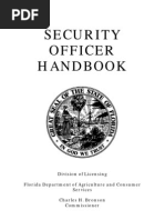 Security Guard HANDBOOK PDF | PDF