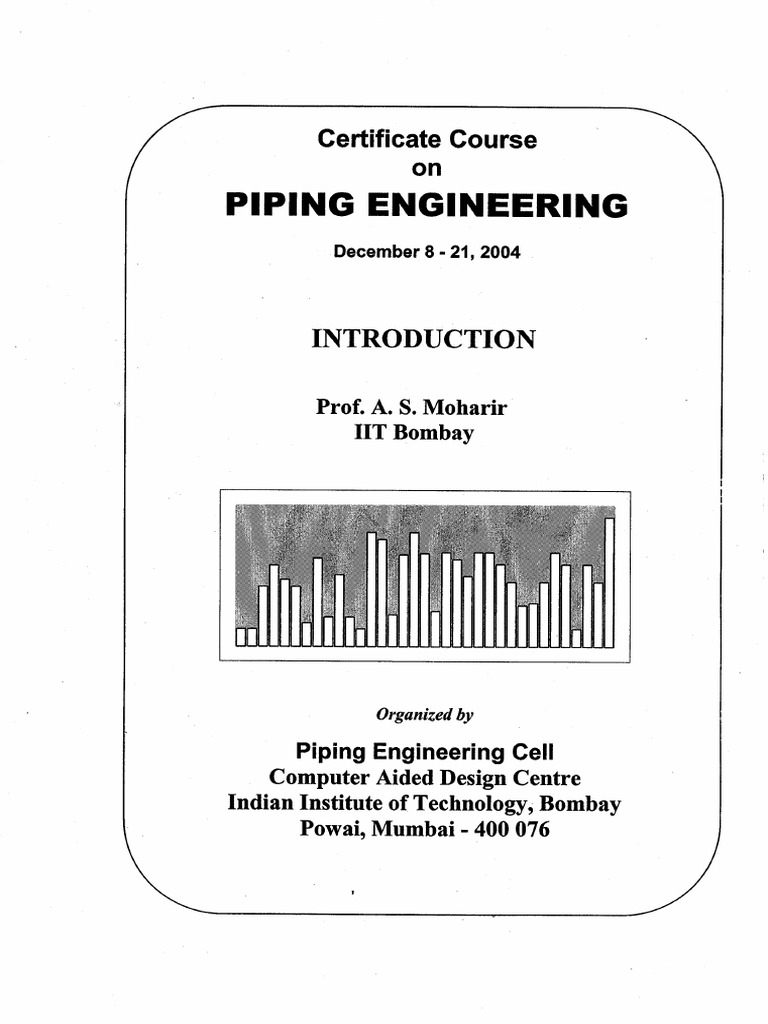 Piping Engineering IIT Bombay | PDF