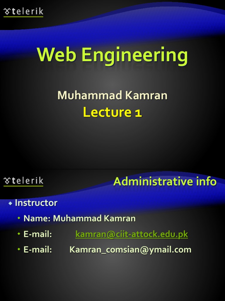 Lecture 1 Web Technologies Basics Pdf Hypertext Transfer Protocol World Wide Web