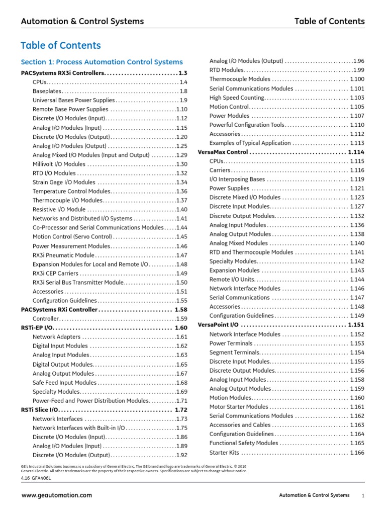 Automation & Controls Full Catalog PDF | PDF | Input/Output ...