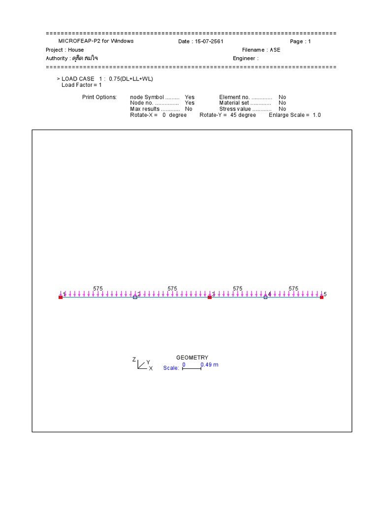 MICROFEAP-P2 For Windows: 0 0.49 M Scale | PDF