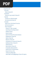 Microsoft Power BI - High Level Architecture | PDF