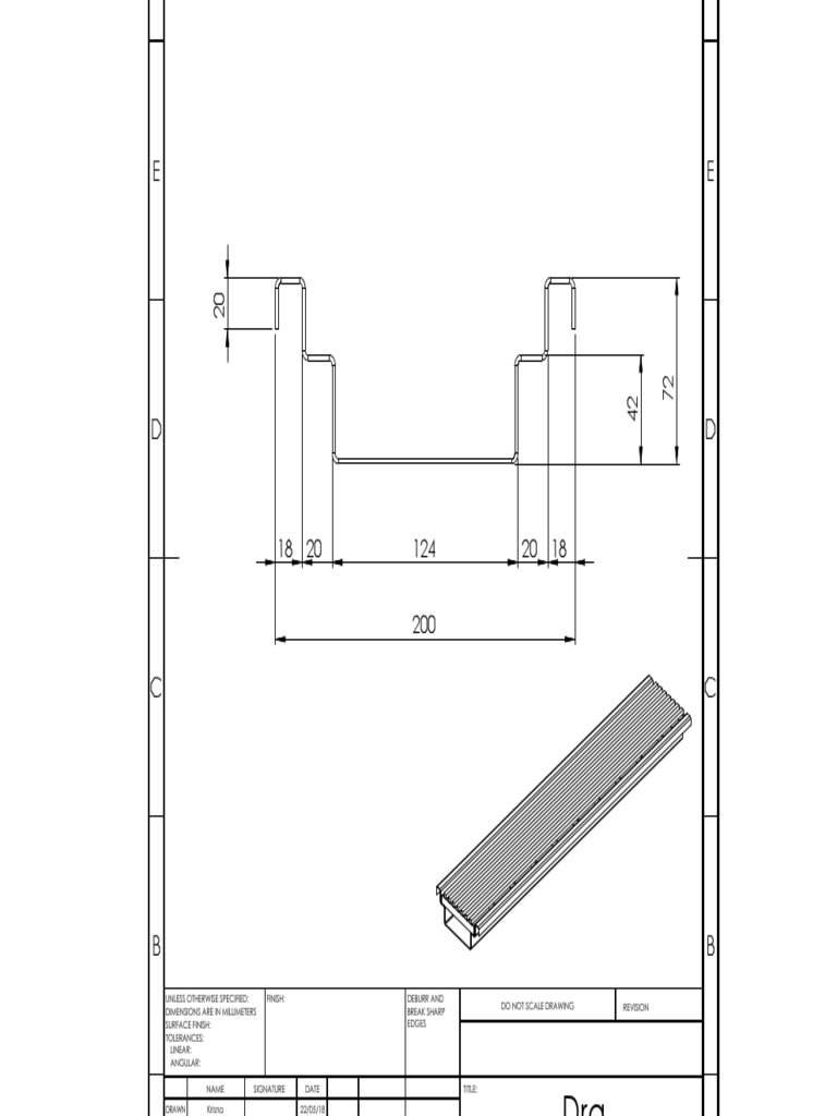 Unless Otherwise Specified: Dimensions Are in Millimeters Surface ...