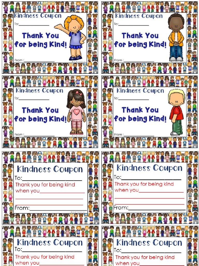 Kindness Coupon | PDF