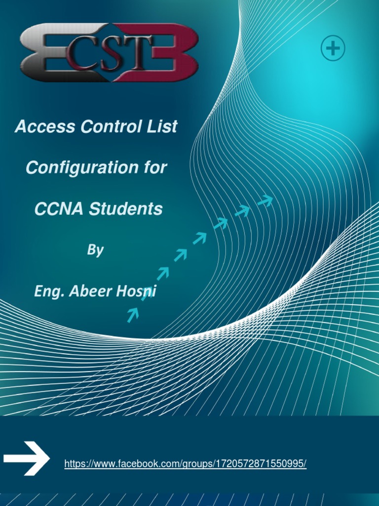 ACL Config | PDF | Networking Standards | Internet Protocols