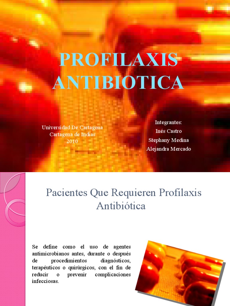 Profilaxis Antibiótica en Odontología | PDF | Inmunología | Odontología