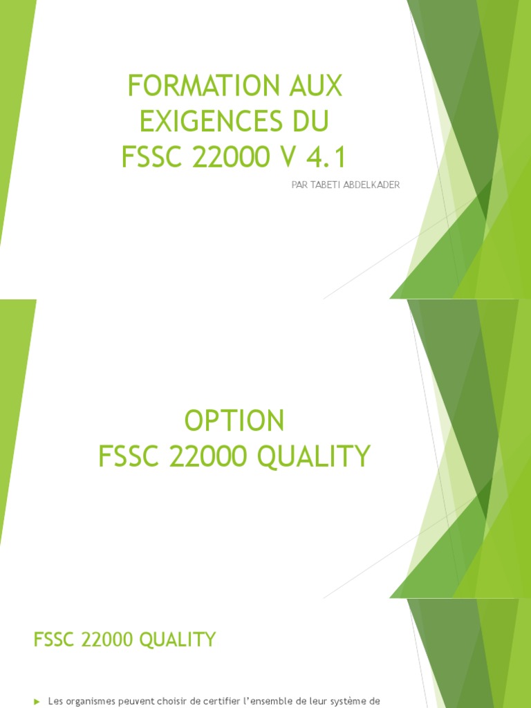 03 FSSC 22000 | PDF | Audit | Business