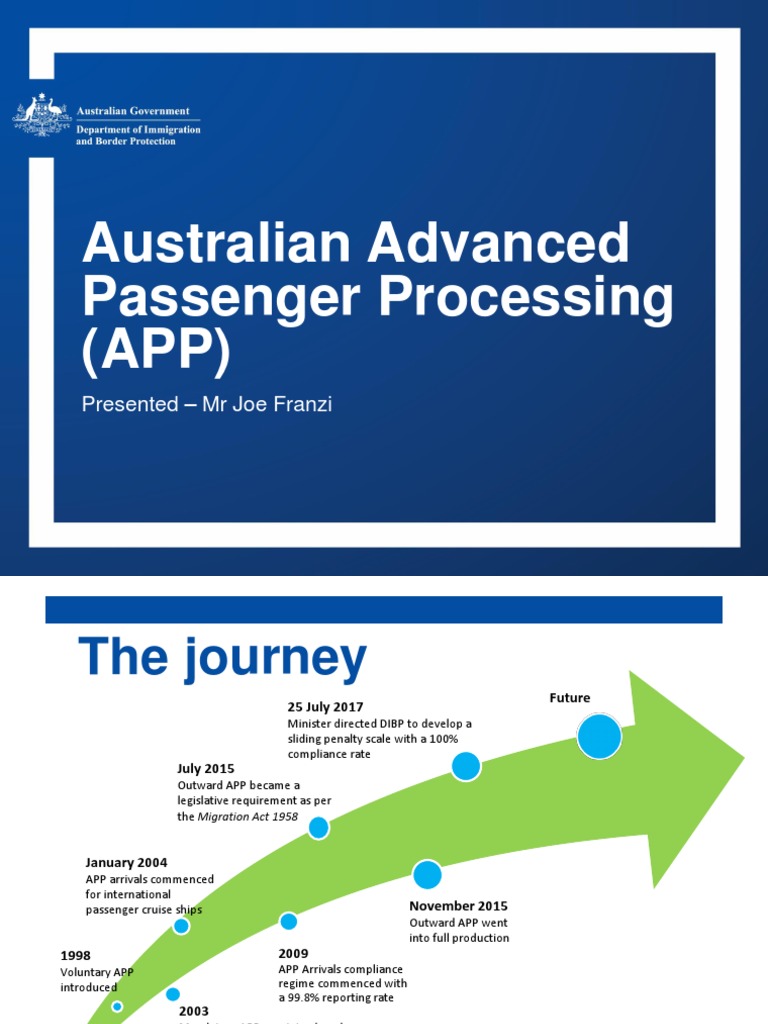 Australian Advanced Passenger Processing | PDF | Travel Visa | Immigration