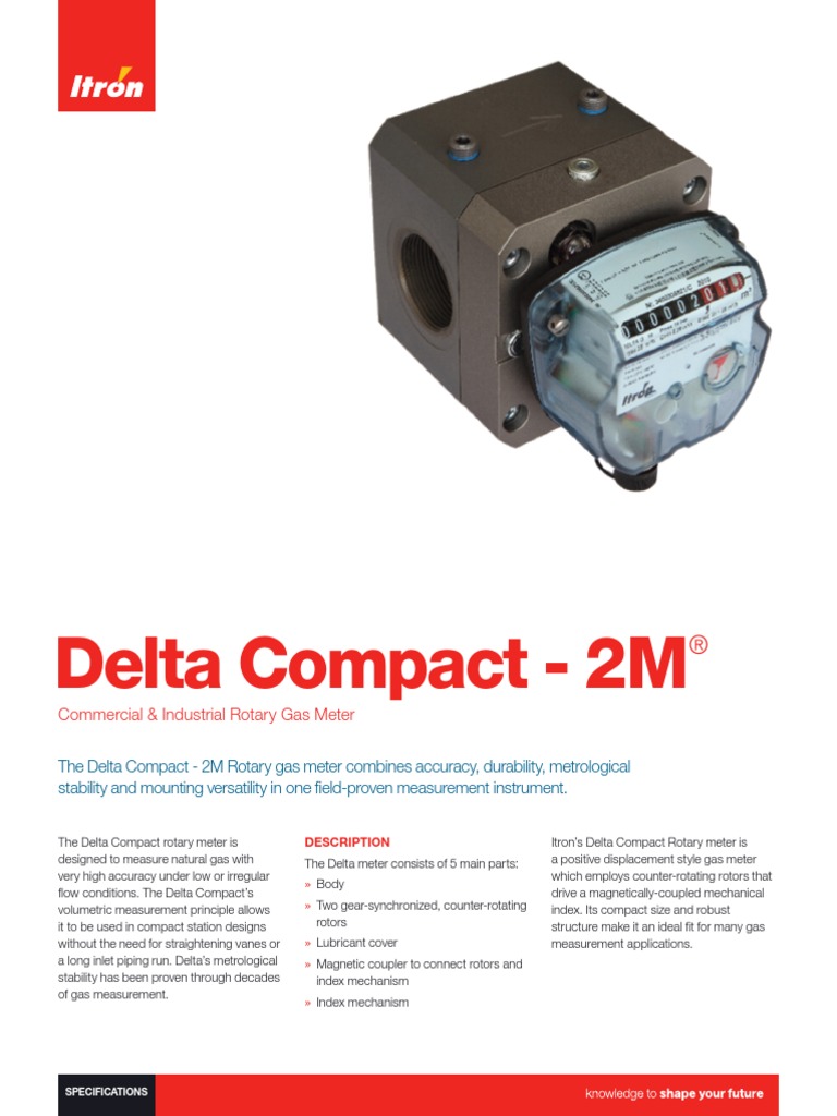 Delta Compact 2 M | PDF | Flow Measurement | Mechanical Engineering
