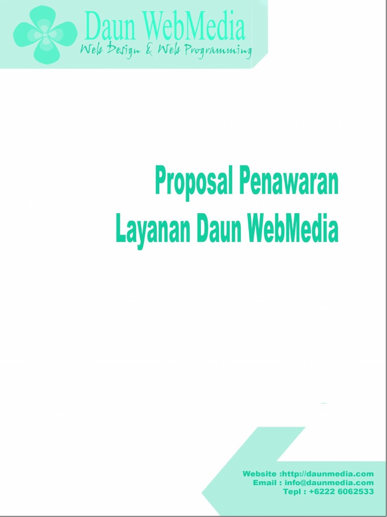 Proposal Penawaran Produk | PDF
