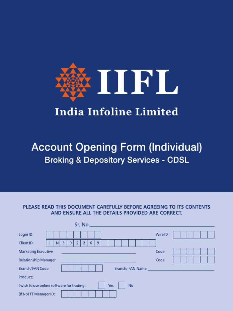 CDSL Individual | Identity Document | Financial Services | Free 30-day ...