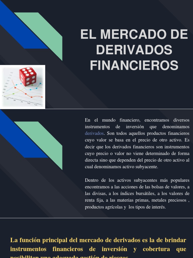 Tipos y Funciones de Derivados Financieros | PDF | Swap (Finanzas ...